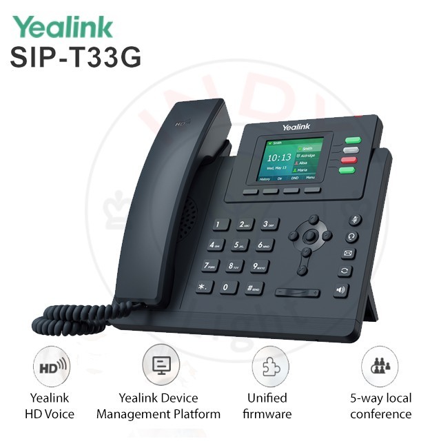 Jual Yealink High Performance Gigabit Color Screen Ip Phone SIP-T33G | Shopee Indonesia