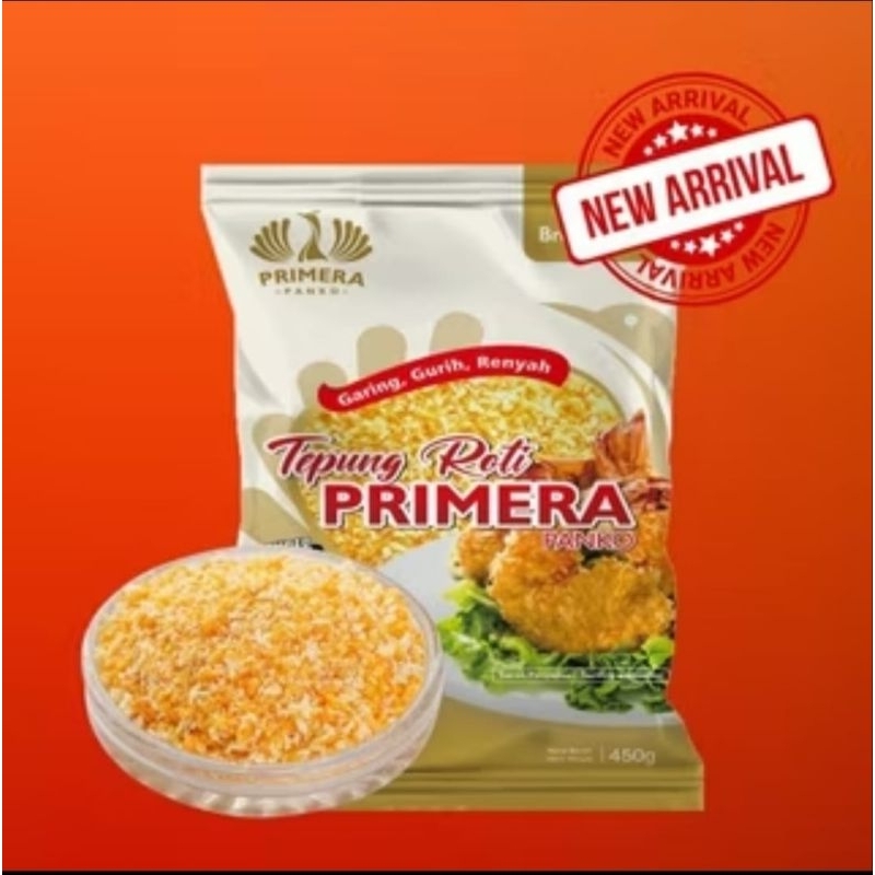 Jual Primera Tepung Roti Panko Mix Kemasan 450gr | Shopee Indonesia