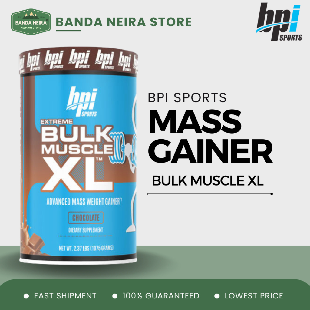 Jual BPI SPORTS BULK MUSCLE XL Mass Gainer Protein | 2 LBS | 4 SAJIAN ...