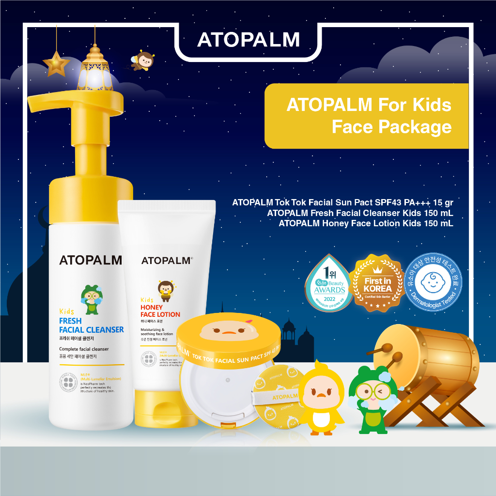 Jual ATOPALM For Kids Face Package | Shopee Indonesia