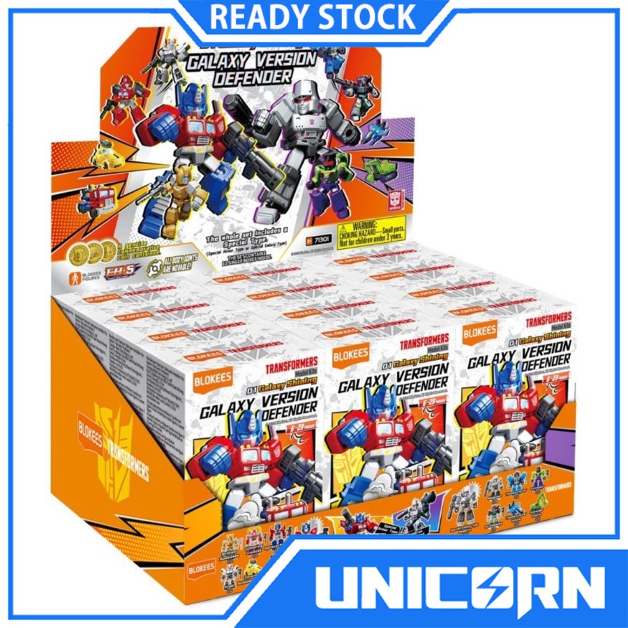 Jual Transformers Galaxy Version Defender 01 [Blokees] Set Glittering ...