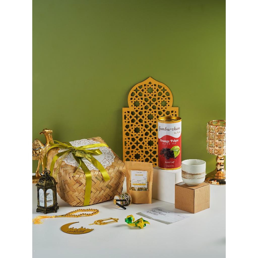 Jual Hampers Idul Fitri Lebaran Gift Set murah dengan kartu ucapan dan ...