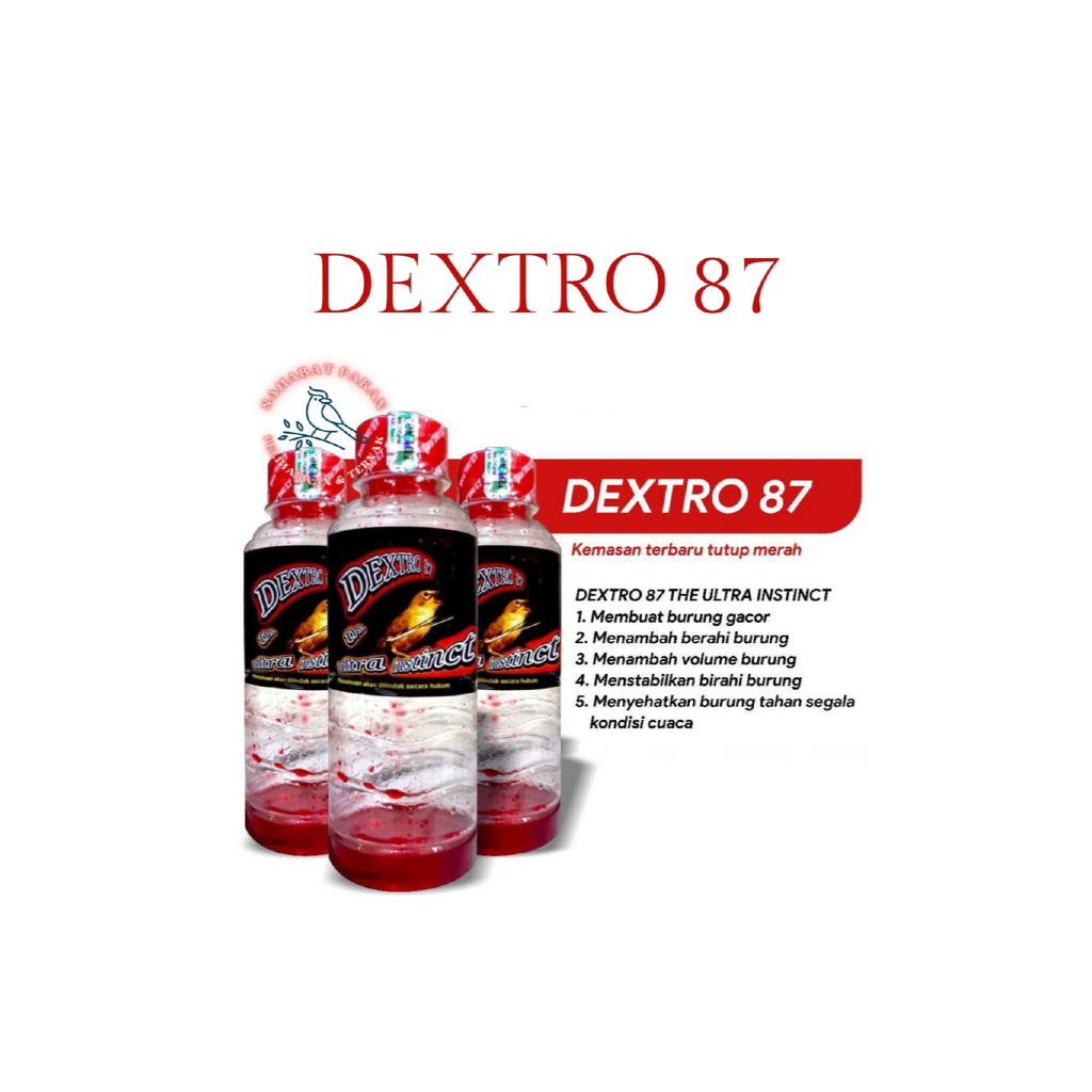 Jual DEXTRO 87 ORIGINAL VITAMIN PLECI ( TUTUP MERAH ) | Shopee Indonesia