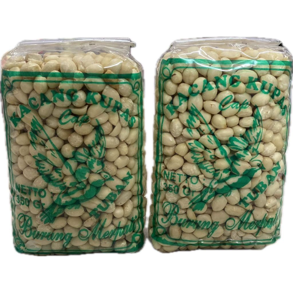 Jual Paket 2 bungkus Kacang Tanah Kupas 500 gram (2 bungkus x 500 gram ...