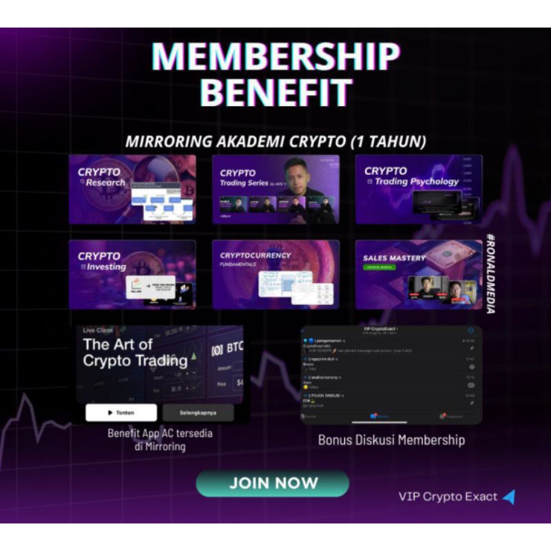 Jual 4KUN 4KADEMI CRYPT0: PAKET LIFETIME & STUDENT [AKSES ORIGINAL VIA WEBSITE, APP, DAN DISCORD ...
