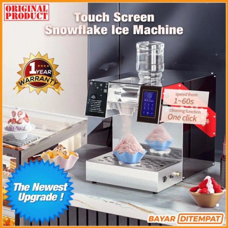 Jual Mesin Bingsu Snow Ice Maker, Bingsoo Machine LJX120 (Automatic ...