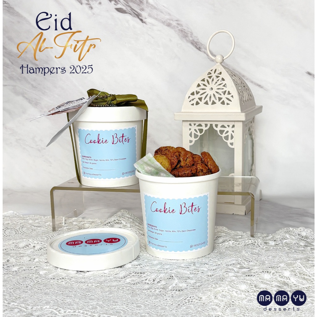 Jual Cookie Bites Jar Mini Cookies Dark Chocolate cocok untuk Eid ...