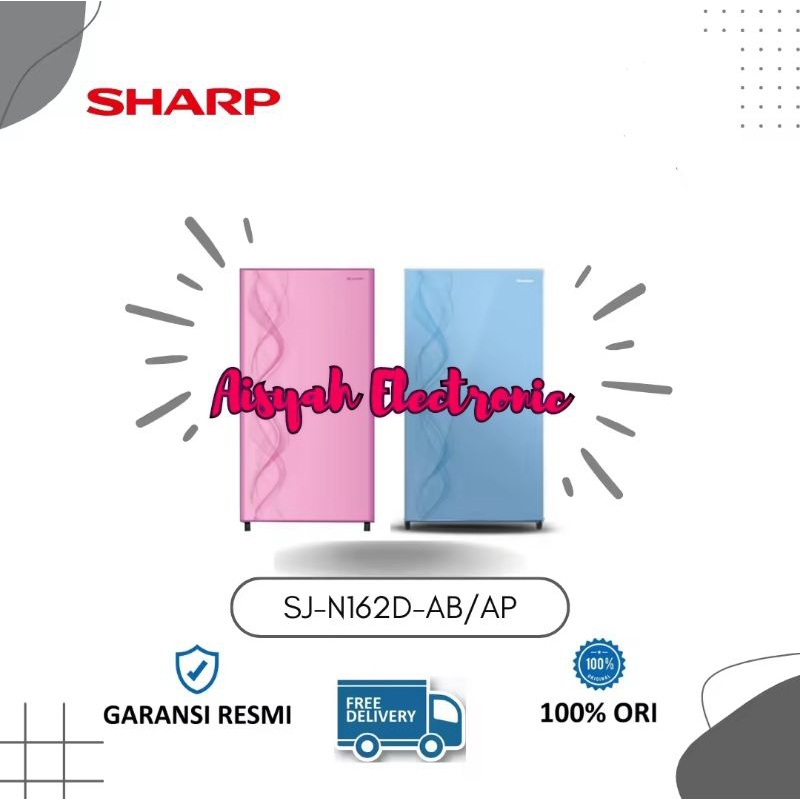 Jual KULKAS SHARP 1 PINTU SJ-162 GARANSI RESMI | Shopee Indonesia
