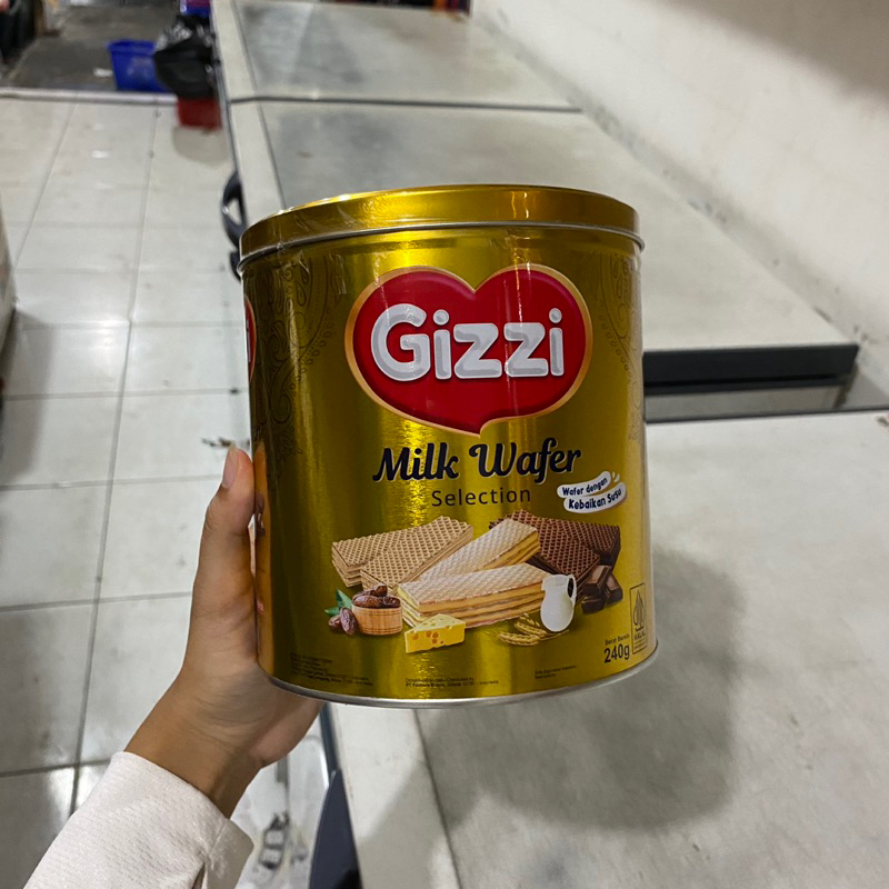 Jual Gizi Milk Wafer 1 Dus | Shopee Indonesia