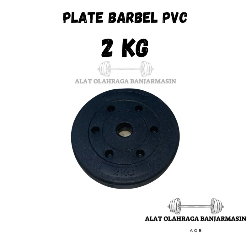 Jual Plate Barbel pvc 2KG (ADA LECET DIKIT) | Shopee Indonesia