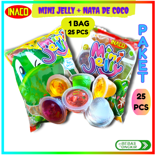 Jual INACO AGER MINI JELLY ' 25 S, PAKET 1 BAG ISI 25 PCS Rendah gula ...
