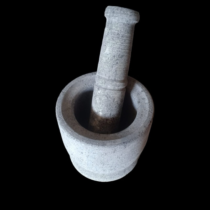 Jual Lumpang Alu Batu Asli/ Lesung Batu Ukuran 12 CM | Shopee Indonesia