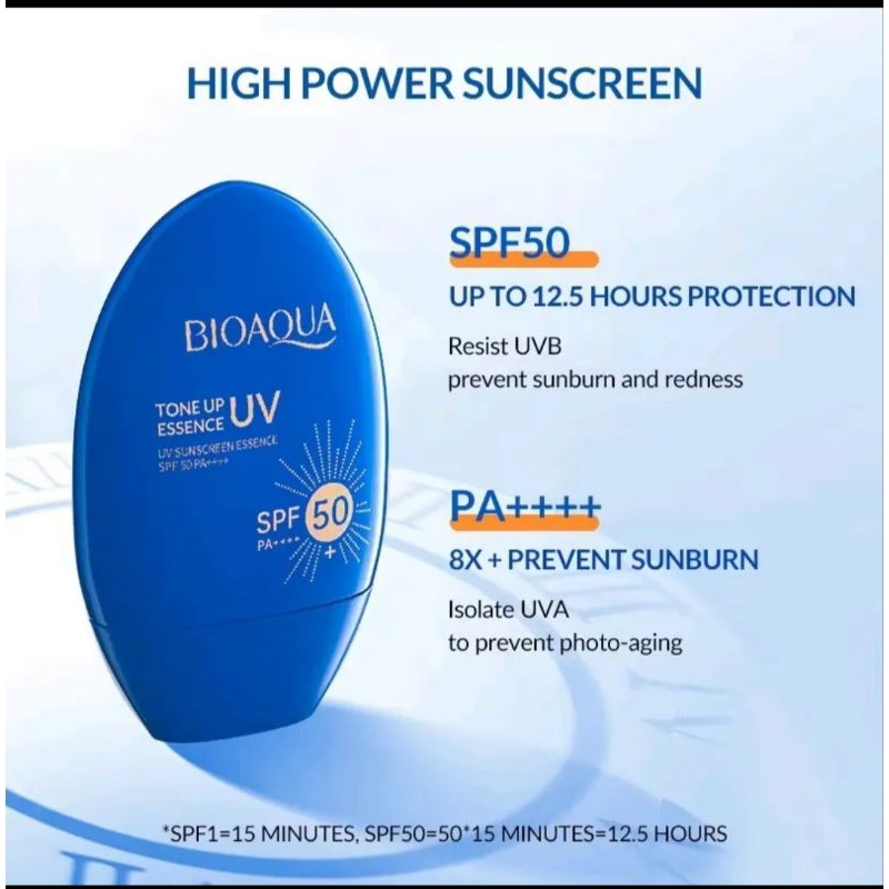 Jual BIOAQUA TONE UP UV ESSENCE SPF 50PA++++ 60g | Shopee Indonesia