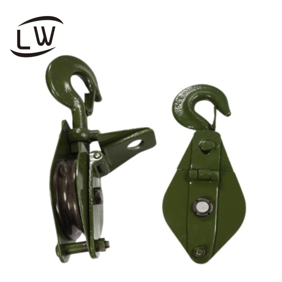 Jual SINGLE WHEEL PULLEY BLOCK / KATROL KAPAL BARANG DEREK 1 TON ...
