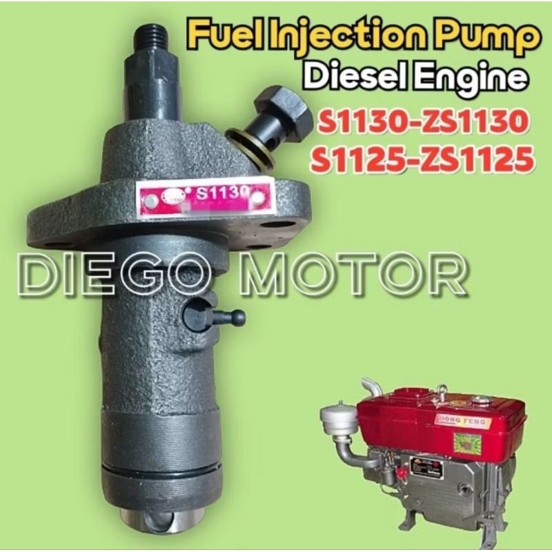 Jual Fuel Injection Pumpa Pompa Minyak Solar Mesin S1125 S1130 Dongfeng ...
