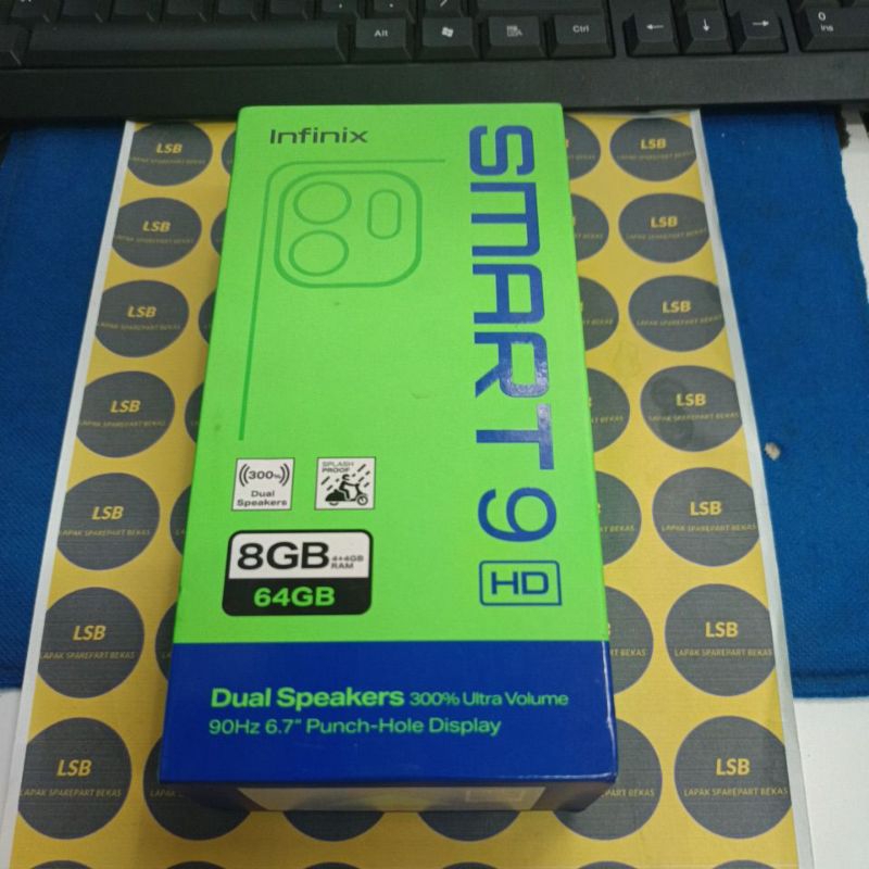 Jual DUS BOX HANDPHONE INFINIX SMART 9 ORIGINAL BEKAS | Shopee Indonesia