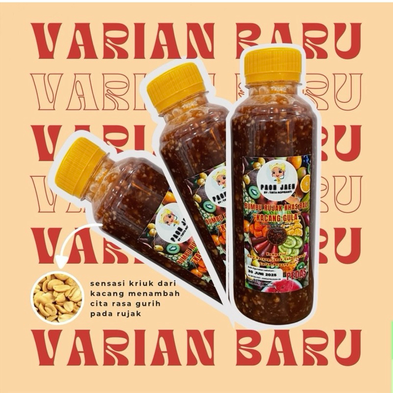 Jual BUMBU RUJAK KACANG GULA KHAS BALI | Shopee Indonesia