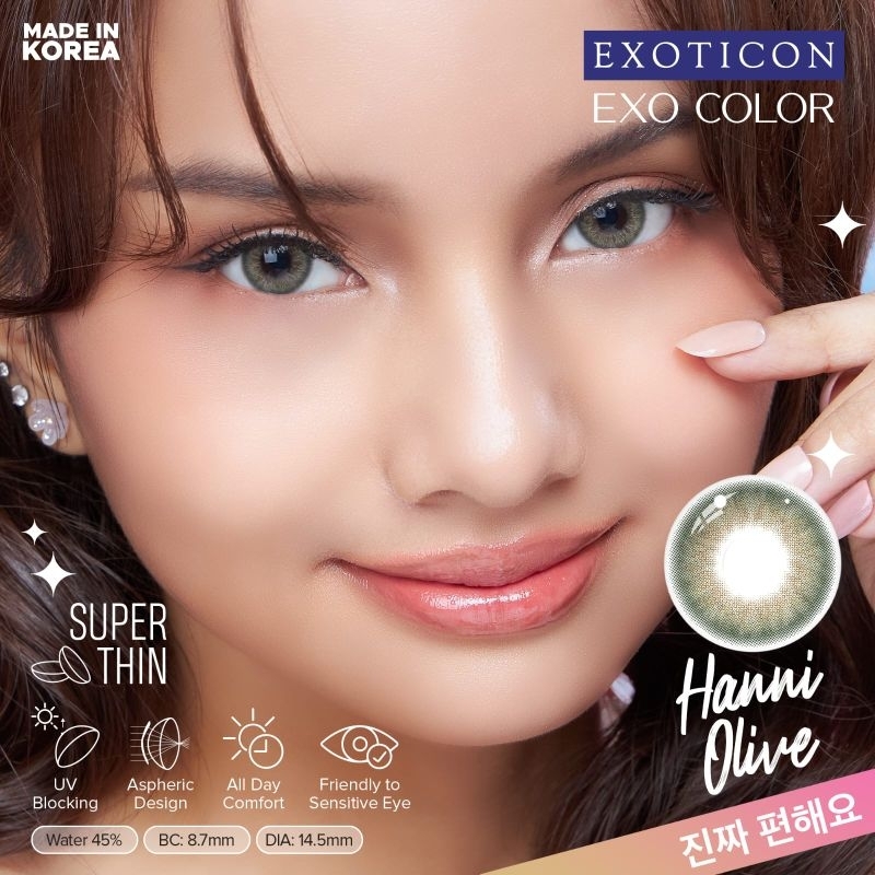 Jual Softlens Exo Color by Exoticon 14.5mm ( Normal, Minus) | Shopee ...