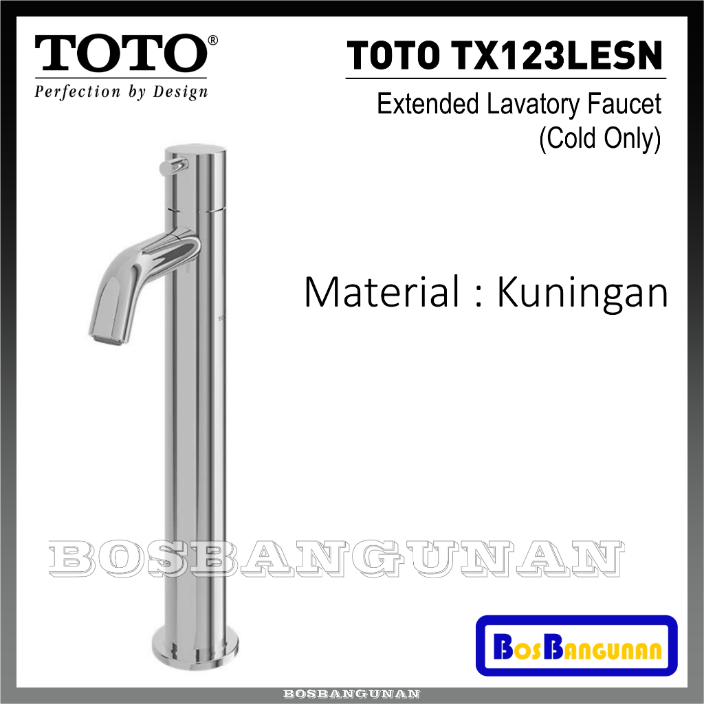 Jual Keran Wastafel TOTO TX123LESN / Kran Wastafel TOTO TX 123 LESN ...