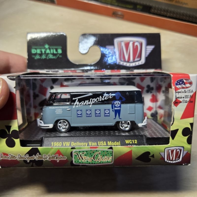 Jual M2 Machines 1/64 1960 VW Volkswagen T1 Kombi Delivery Van USA ...