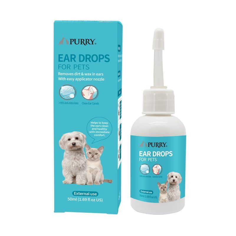 Jual Purry Tetes Telinga Anjing & Kucing Ear Drops 50ml | Shopee Indonesia