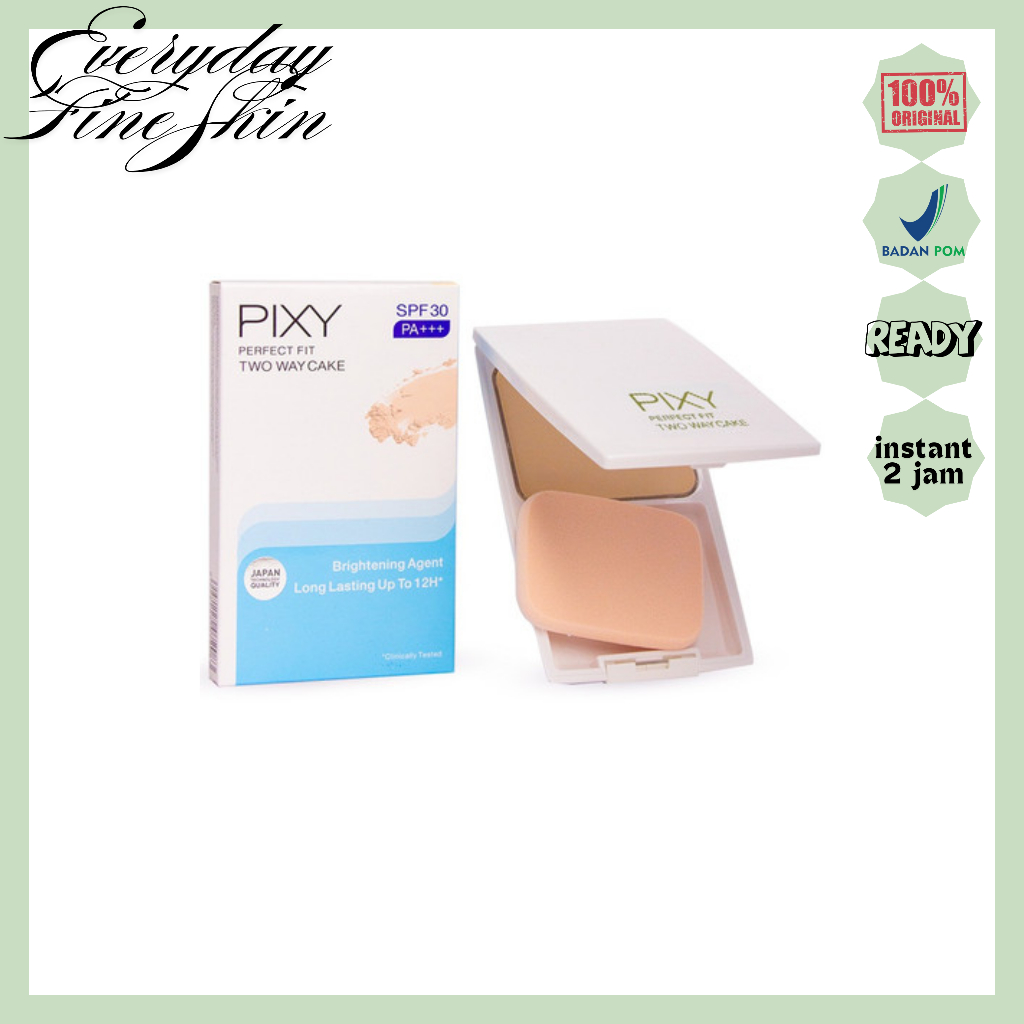 Jual PIXY TWC Perfect Fit Two Way Cake Full Refill 12gr BPOM | Shopee ...