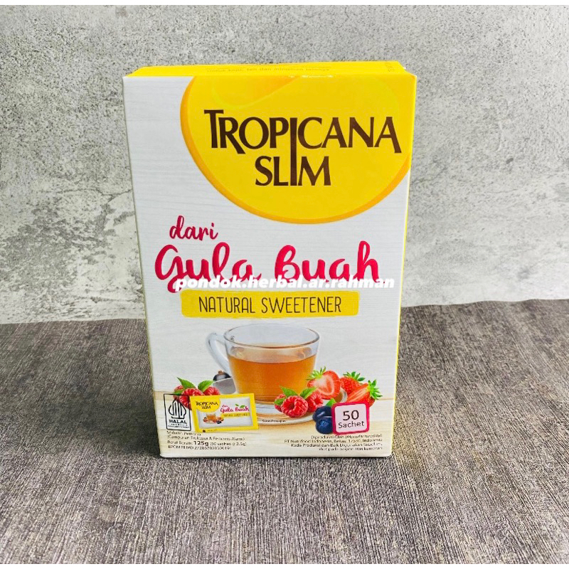Jual TROPICANA SLIM GULA BUAH 50’s (bebas gula rendah kalori) | Shopee ...