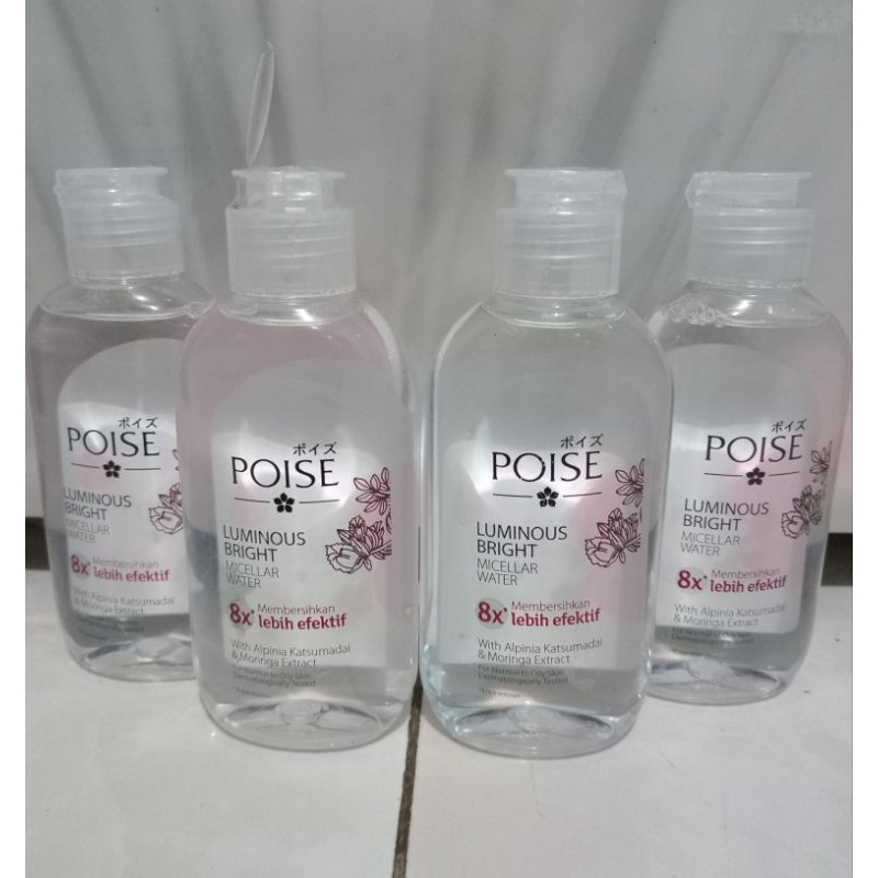 Jual Poise Luminous Bright Micellar Water 125ml | Shopee Indonesia