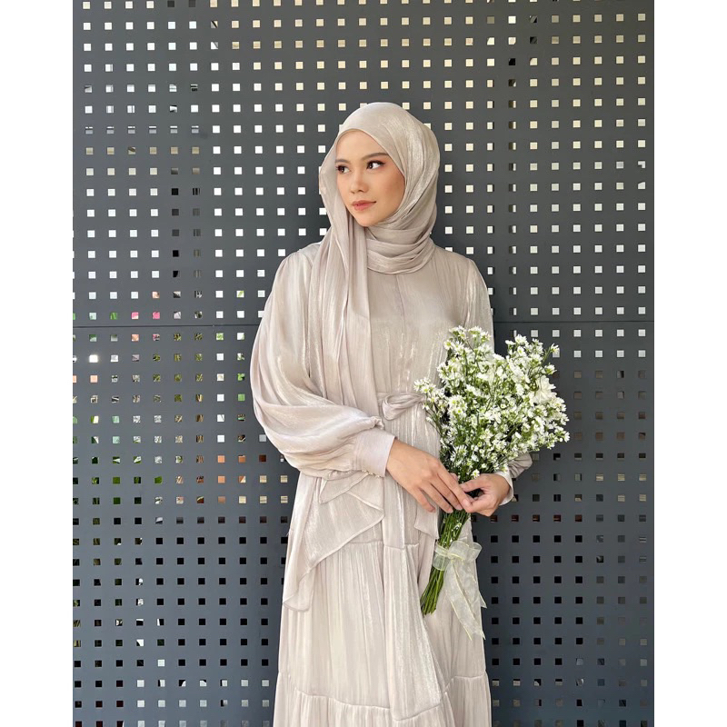 Jual Dress |Gamis | Bajuraya by Evolver x Elmiza | Silk Simer| Ukuran ...