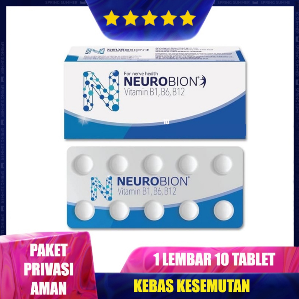 Jual Neurobion Obat Sulemen Ampuh dan Manjur Membantu Gangguan Saraf ...