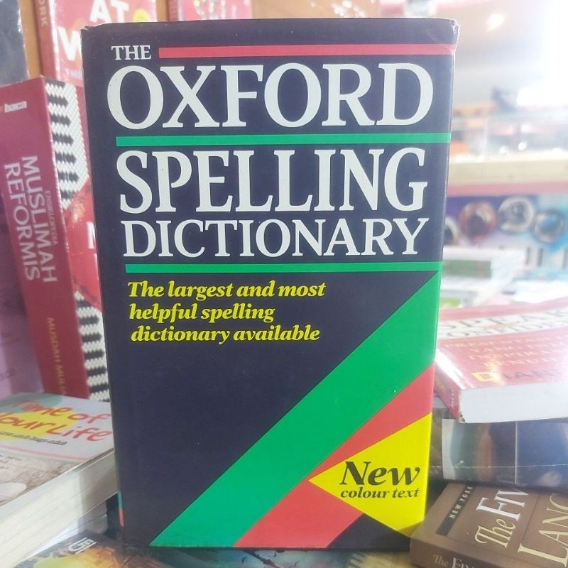 Jual Buku THE OXFORD SPELLING DICTIONARY The largest and most helpful ...