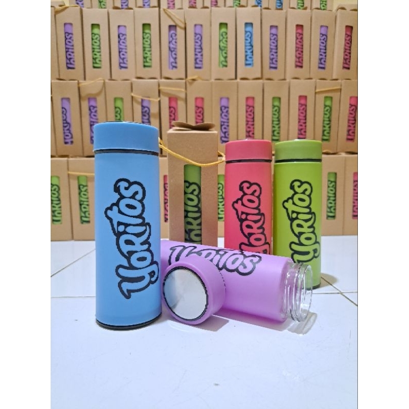 Jual Souvenir botol warna custom sablon | Shopee Indonesia