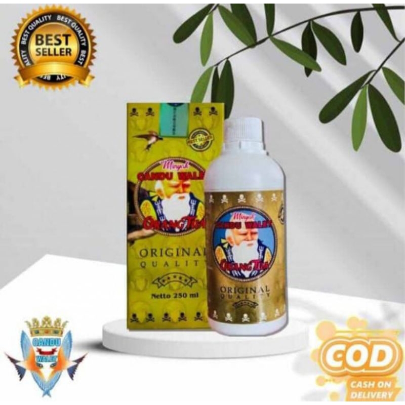 Jual CANDU WALET Cap Orang Tua Original 250Ml Candu Pemikat Sarang ...