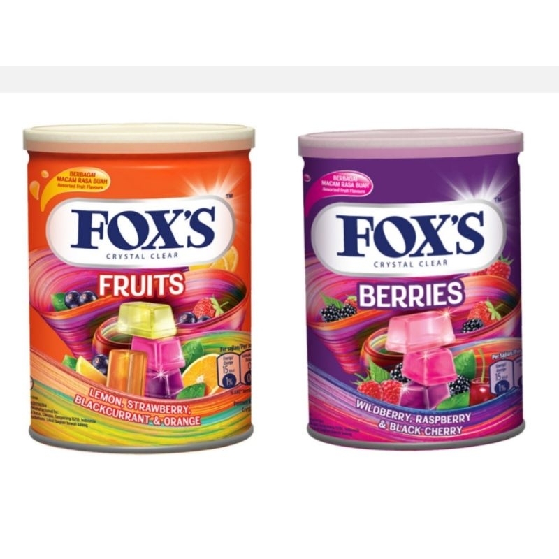 Jual Permen Fox's Berries 170 gram kaleng | Shopee Indonesia