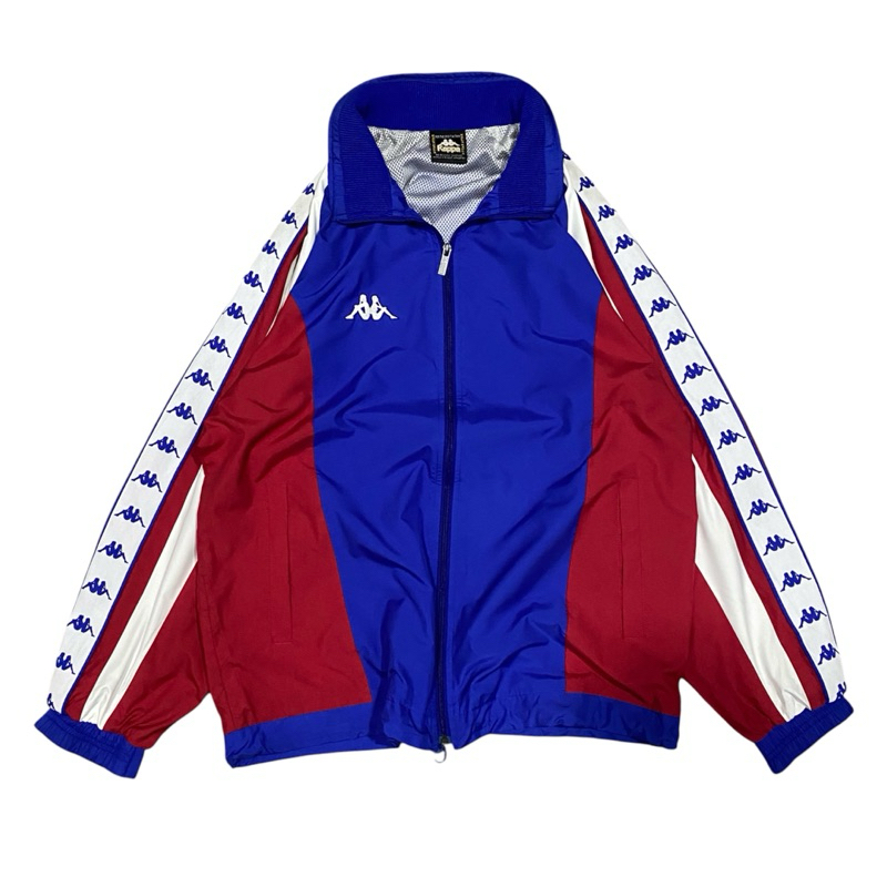Jual Kappa 90’s Barcelona Colorway Full Taped Zipper Jacket Authentic Original | Shopee Indonesia