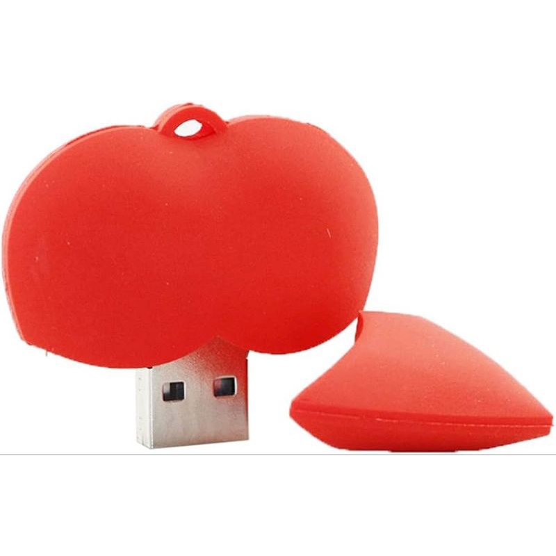 Jual Flashdisk karakter Hati heart love kapasitas 27 gb | Shopee Indonesia