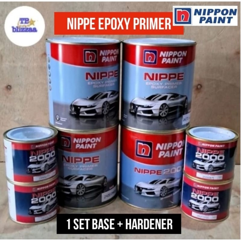 Jual Nippe Primer Surfacer Cat Dasar Epoxy Nippe 2000 EP Primer Cat Dasar Epoxy Vernis Nippe ...