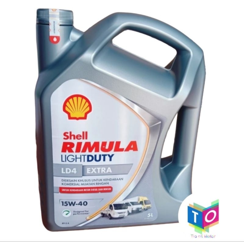 Jual Shell Rimula Diesel Light Duty Extra DL4 15W-40 Oli Shell Rimula ...