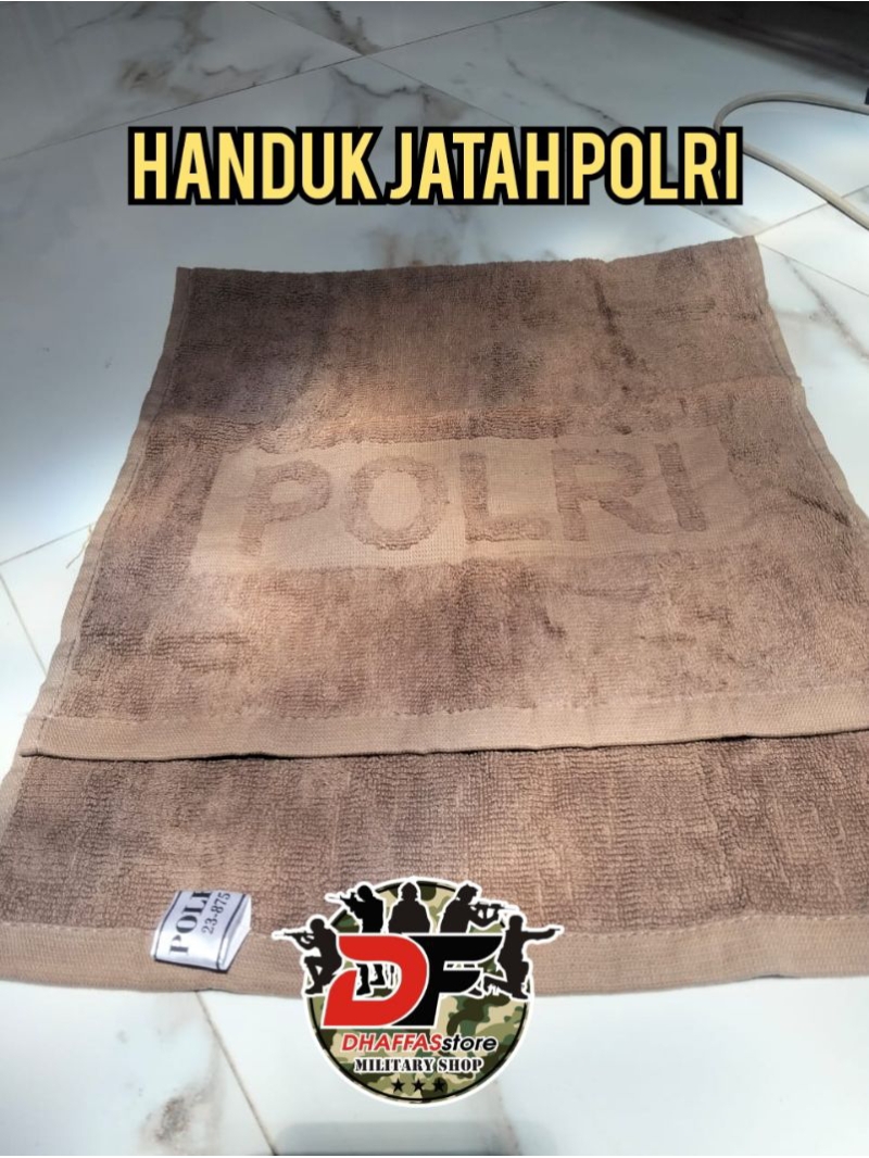 Jual ORIGINAL HANDUK JATAH POLRI. HANDUK POLRI. HANDUK KECIL JATAH ...