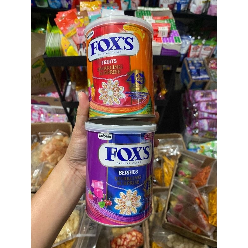 Jual FOXS PERMEN KALENG 180GRM ISI 50 PCS | Shopee Indonesia