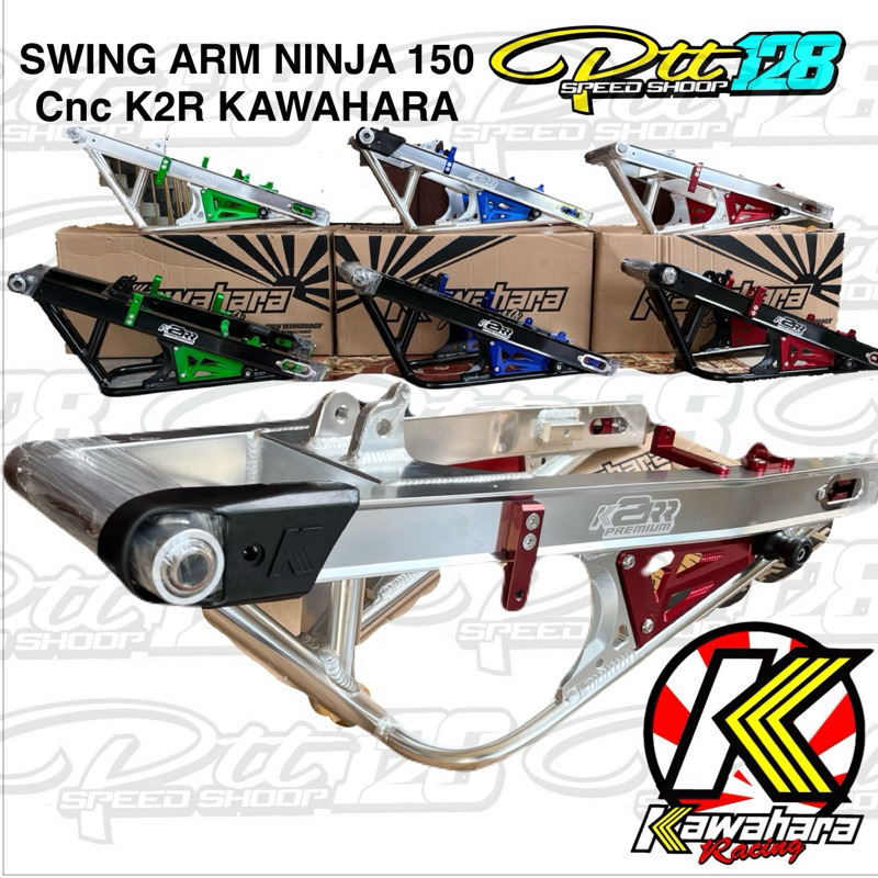 Jual SWING ARM NINJA RR ALUMUNIUM MONTING ATAS K2R KAWAHARA RACING ...