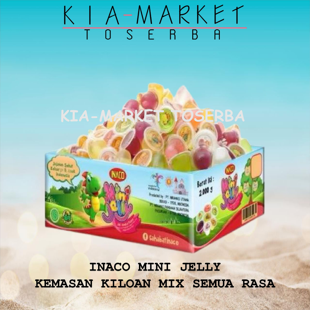 Jual Inaco Mini Jelly Kemasan 1 KG Mix Semua Rasa | Shopee Indonesia