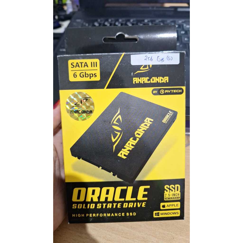 Jual ANACONDA ORACLE SSD INTERNAL 2,5" 256 GB SATA III 3D NAND M1000 | Shopee Indonesia