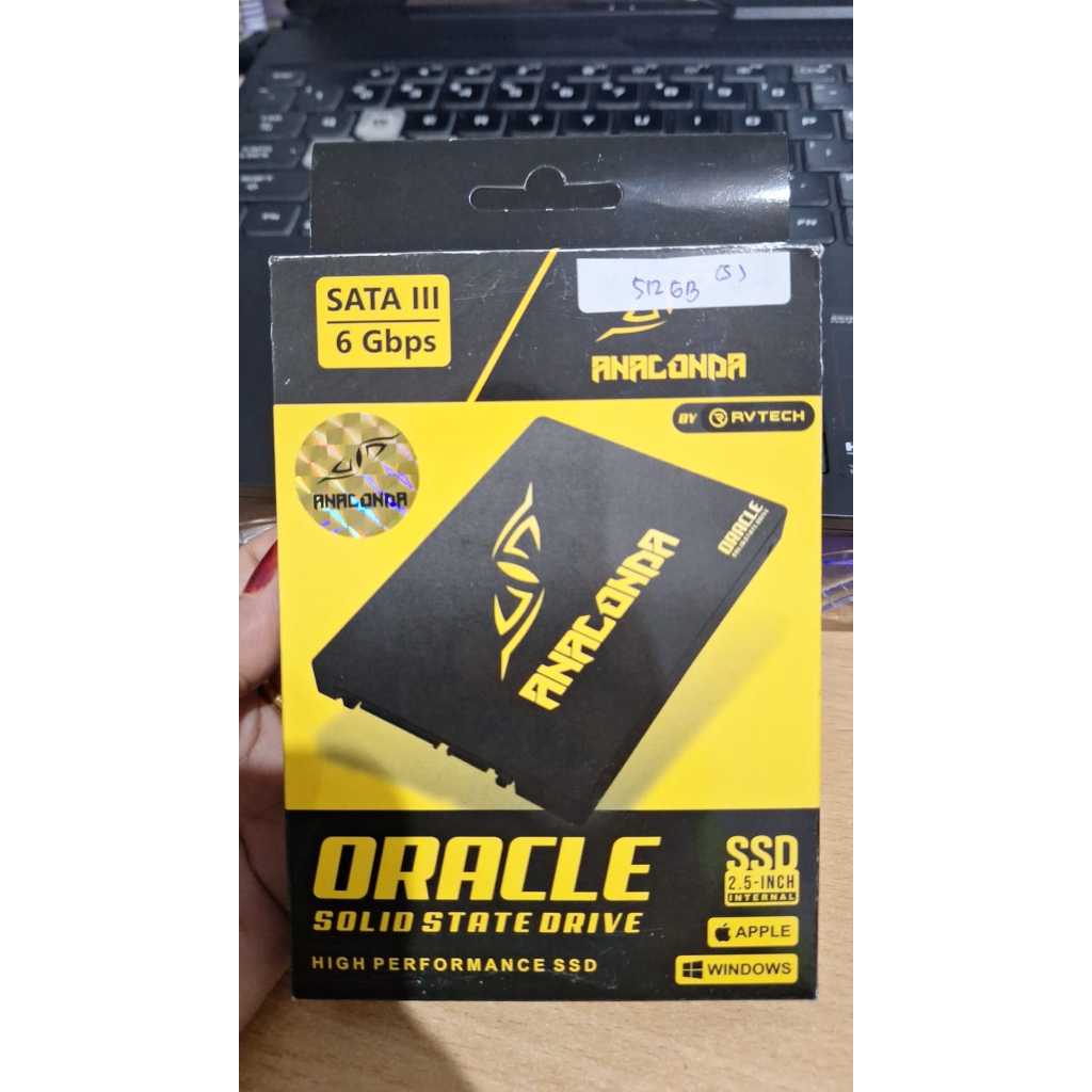 Jual ANACONDA ORACLE SSD INTERNAL 2,5" 512 GB SATA III 3D NAND M1000 ...