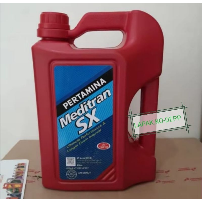Jual OLI MEDITRAN SX 4 LITER/OLI PERTAMINA MEDITRAN SX 4 LITER | Shopee ...