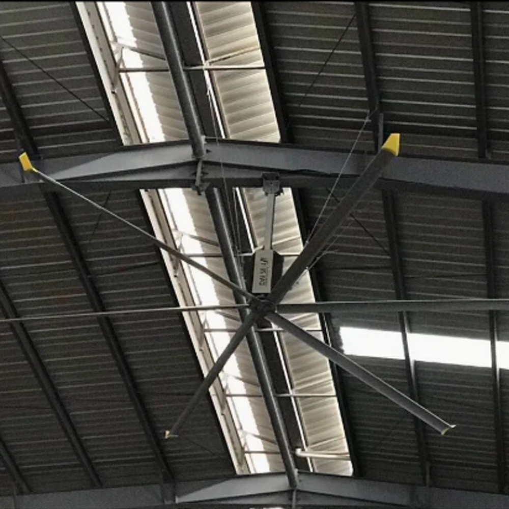 Jual Kipas Angin Gantung Plafon Industrial Fan HVLS 380V 5.5M 750W ...
