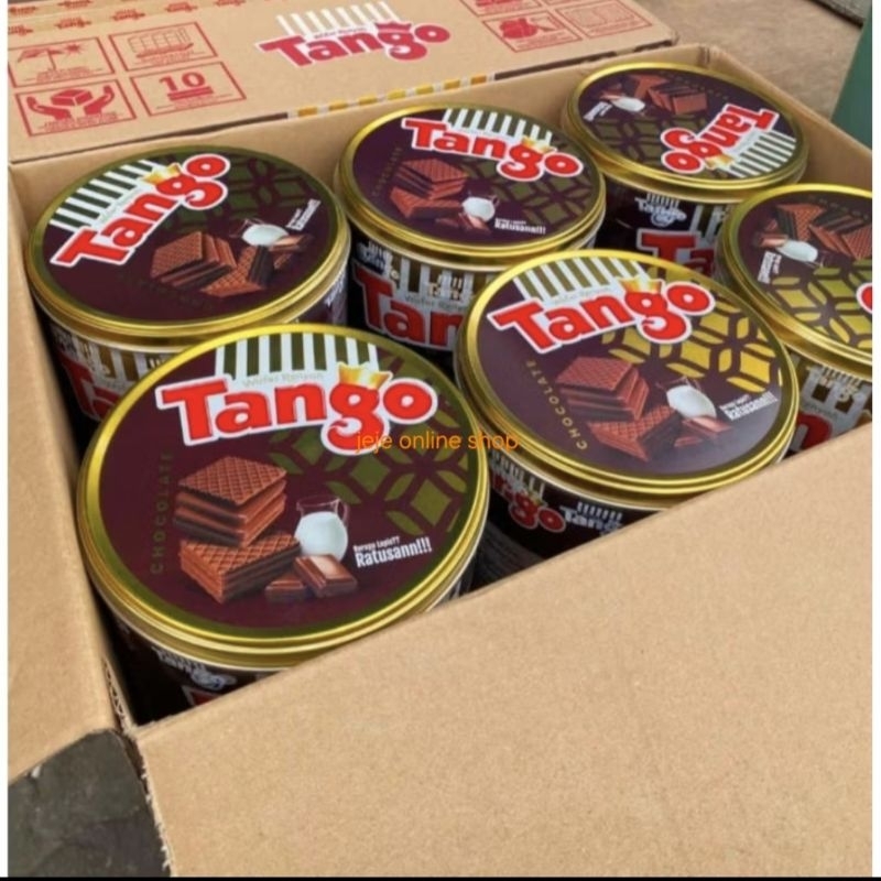 Jual TANGO WAFER KALENG 1 DUS 240 G / TANGGO KALENG 1 DUS COKLAT ...
