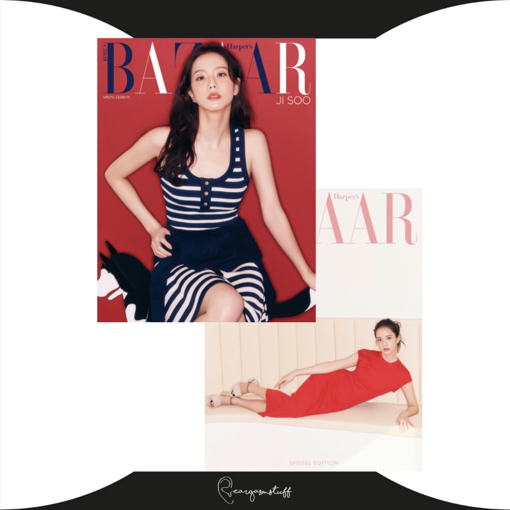 Jual HARPER BAZAAR SPRING EDITION MAGAZINE KOREA MARCH 2025 JISOO BLACKPINK | Shopee Indonesia