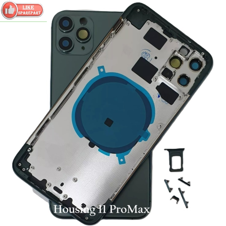 Jual HOUSING IPHONE 11 / IP 11 PRO / IP 11 PROMAX / KESING 1 SET ...