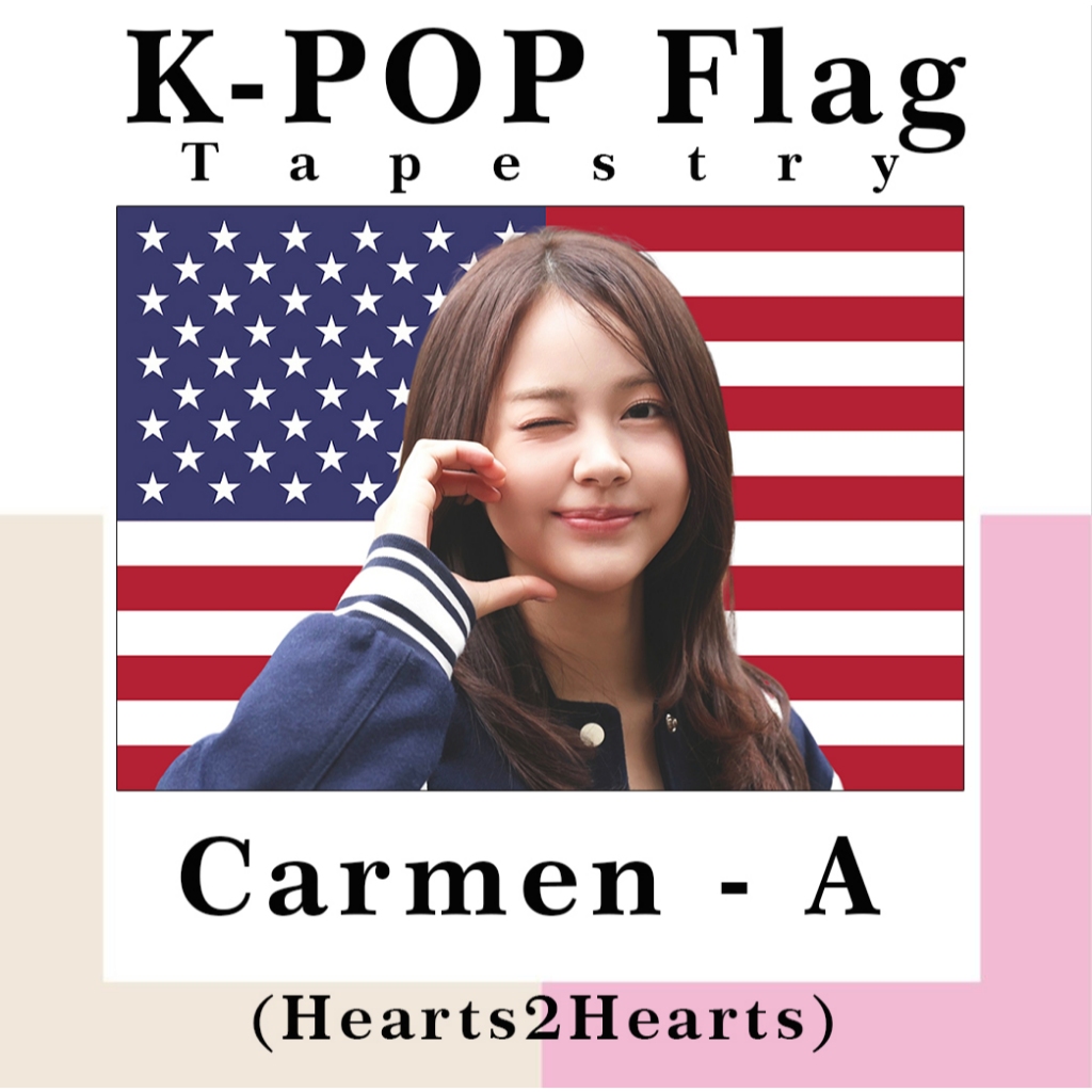 Jual Bendera KPOP Carmen H2H / KPOP Flag / BENDERA AMERIKA KPOP / KPOP ...
